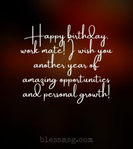 80+ Heart Touching Birthday Wishes for Colleague - BlessMsg
