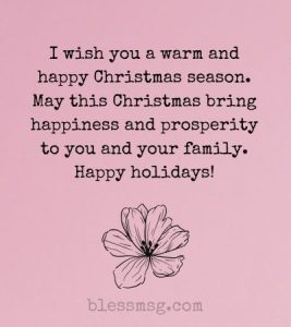 50+ Merry Christmas Wishes for Colleagues or Coworkers - BlessMsg