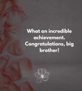 Congratulations Messages for Brother - BlessMsg