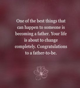 Congratulations Messages for Father-to-Be - BlessMsg