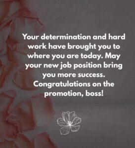 60+ Congratulations on Promotion Message - BlessMsg