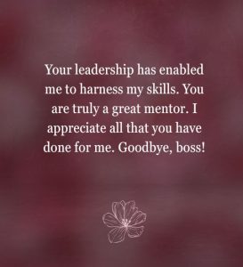 Farewell Messages to Boss - Goodbye Message to Boss - BlessMsg