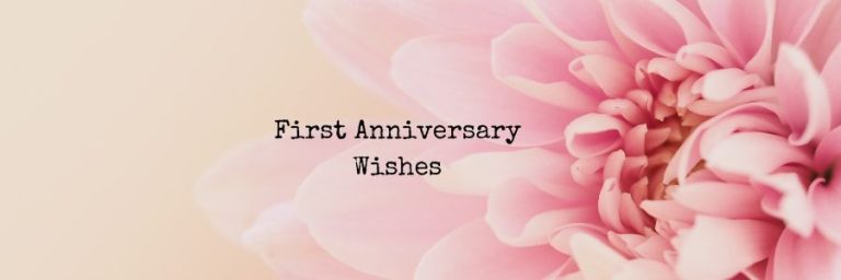 1st Anniversary Wishes for Couple - First Anniversary Wishes - BlessMsg