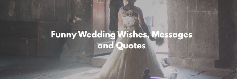 Funny Wedding Wishes, Messages and Quotes - BlessMsg