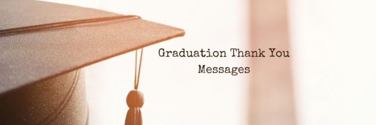 50+ Graduation Thank You Messages & Quotes - BlessMsg