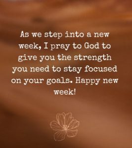 Happy New Week Messages & Wishes - BlessMsg