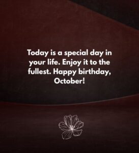 October Birthday Wishes, Messages & Quotes - BlessMsg
