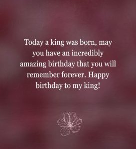 Happy Birthday King Wishes & Messages - BlessMsg