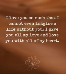 70+ I Love You With All My Heart - Messages, Quotes & Poem - BlessMsg