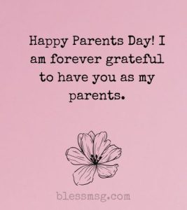 Parents Day Wishes, Messages & Quotes - BlessMsg