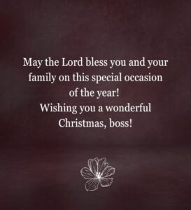 Best Merry Christmas Wishes for Boss - Messages, Greetings & Quotes