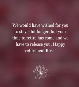 50+ Retirement Wishes for Boss - Messages & Quotes - BlessMsg