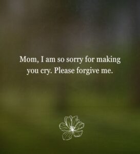 Sorry Messages for Mom - Apology Messages for Mother - BlessMsg