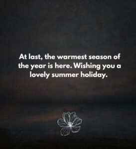 Summer Vacation Wishes, Messages & Quotes - BlessMsg