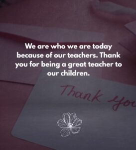 100+ Thank You Teacher Messages & Quotes - BlessMsg