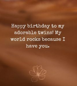 60+ Birthday Wishes for Twins - Messages & Quotes - BlessMsg