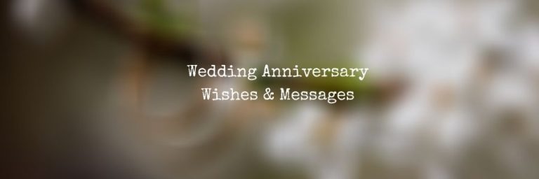 50+ Wedding Anniversary Wishes, Messages & Quotes