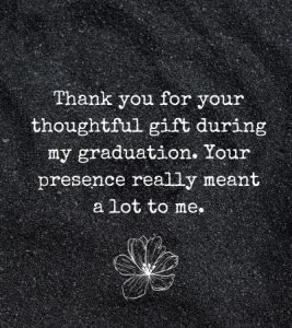50+ Graduation Thank You Messages & Quotes - BlessMsg
