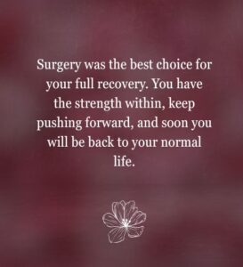 Heartwarming Words of Encouragement after Surgery - BlessMsg